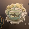 Tea Sharks Sticker Set - Etsy