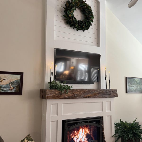 Magnolia Wreath 32" Large Fireplace Mantle Wreath Wedding Decor Wreath ...