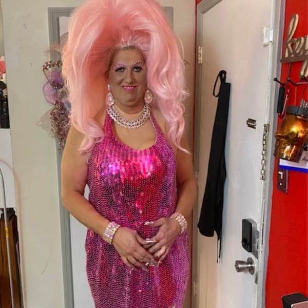 Rocker Emo Punk Mohawk Mullet - Custom Drag Queen Lace Front Wig - Etsy