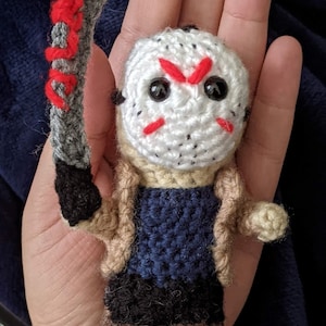 Jason Amigurumi Pattern Horror Crochet, Friday the 13th DIGITAL PATTERN ...