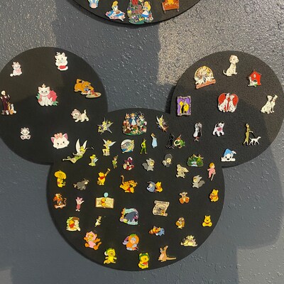 Mickey Mouse Cork Boards. Mickey Pin Display. Disney Pin Board, Mickey ...