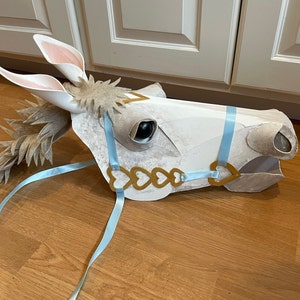 Horse Head Costume mask Pattern | Etsy