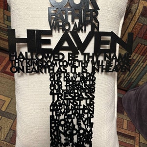 Personalized Bible Verse Door Hanger - Etsy