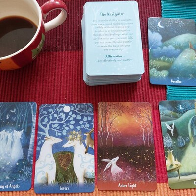 Earth Angels Message Cards 70 Cards by Amanda Clark Affirmation Cards ...