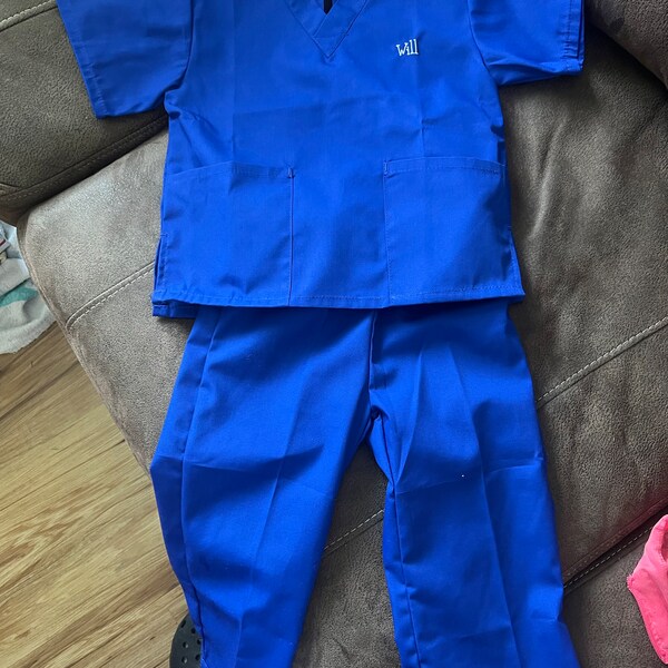 Personalized Kids Dinosaur Lab Coat With Tyrannosaurus Rex Embroidery ...