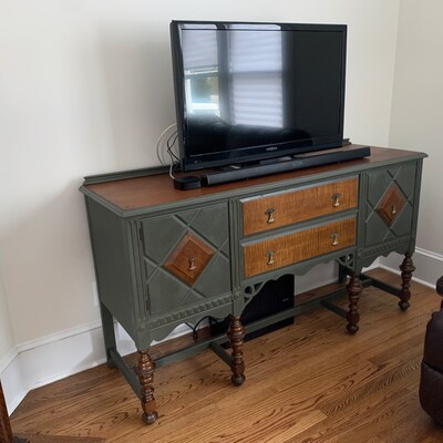 SOLD Petite Server Buffet/sideboard/sink Vanity Shabby - Etsy