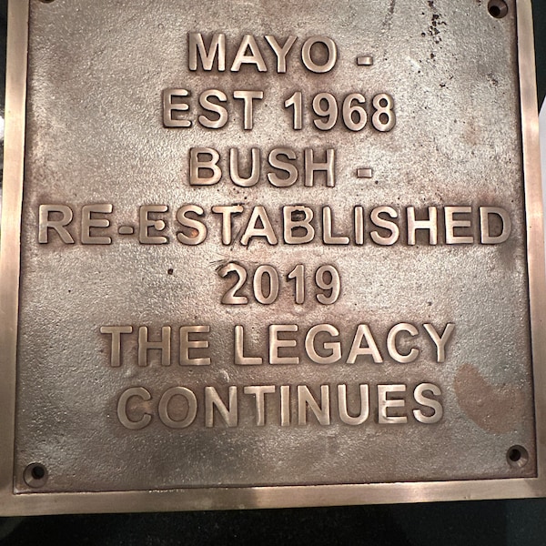Customized Bronze Sign and Plaque - Oil Rubbed Bronze Sign ...