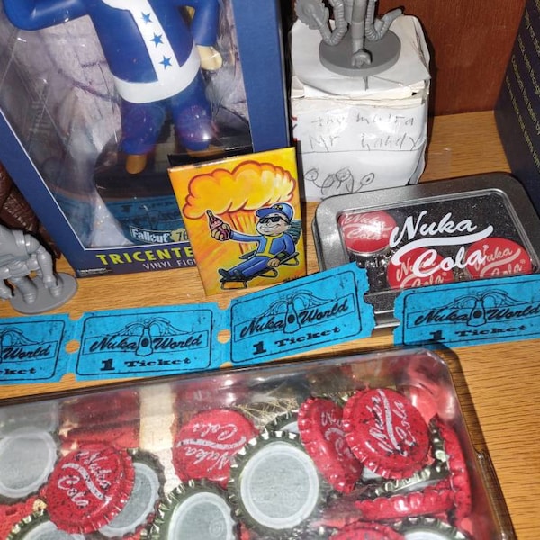 Un-official Handmade Fallout 4 Nuka World Arcade Tickets - Etsy