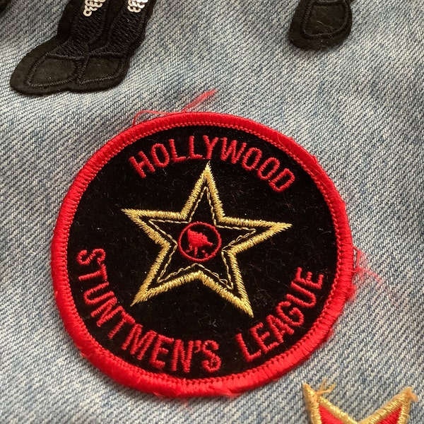Hollywood Stuntmen's League Patch - California Movies Acting Film 3 ...