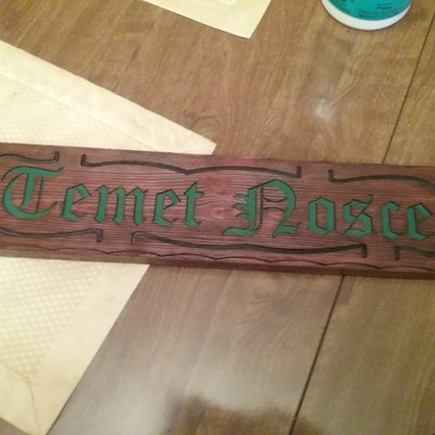 Temet Nosce Plaque Sign From the Matrix Reproduction Know Thyself - Etsy