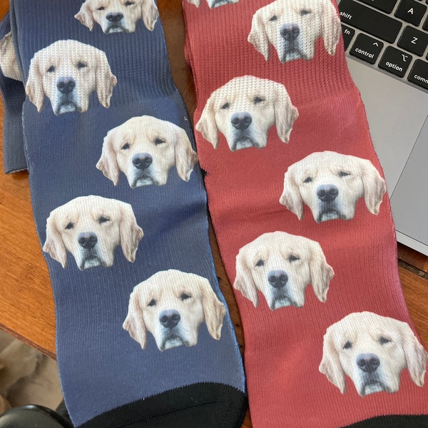 Custom Pet Socks, Dog Socks, Pup Socks, Dog Lover Gift, Cat Socks ...