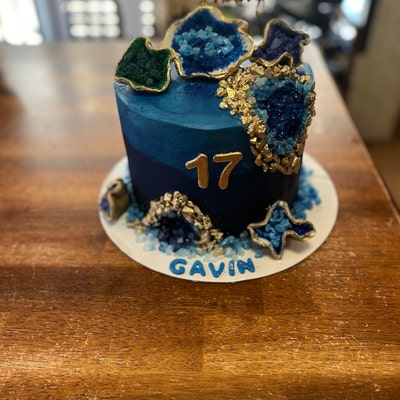 Rock Candy, Geode Cake Candy, Cupcake Sprinkles, Cake Decorations, Rock ...