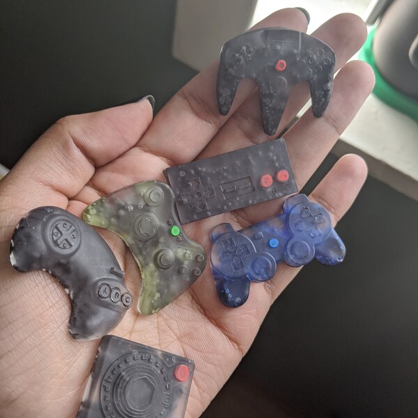 GAME CONTROLLER MOLD, Silicone Fondant Mold, Gamepad Mold, Chocolate ...