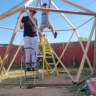 Magidome® Steel Geodesic Dome Connectors Build a Shed Yurt - Etsy