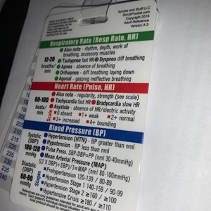 Mini CNA / NA / Nursing Assistant Vertical Badge Card Set 6 Cards for ...