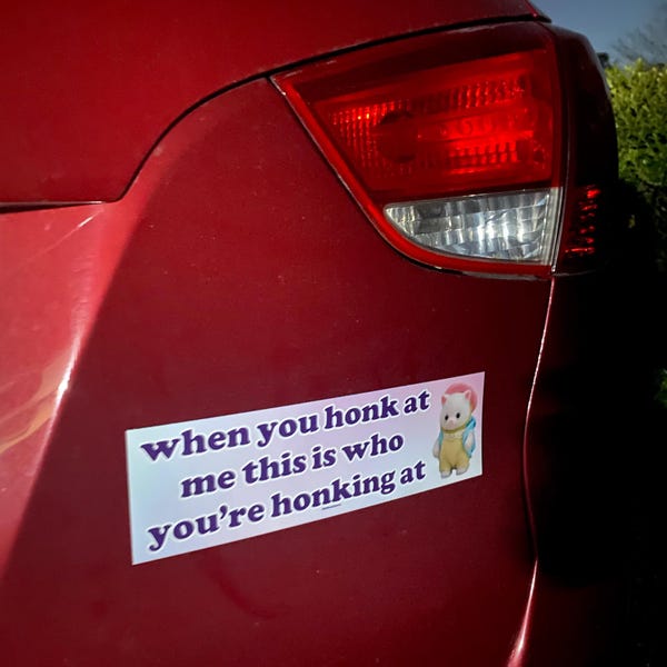 WTF is a Kilometer Bumper Sticker AND Magnet Funny Meme Sticker 8.7'' X ...