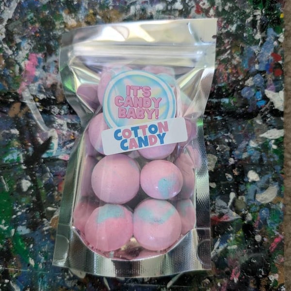 Freeze Dried Cotton Candy Taffy: Light, Airy, Crunchy - Etsy