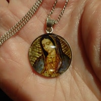 St. Susanna Catholic Necklace Christian Medal Pendant Patron Saint ...