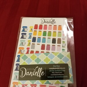Kitchen Mixer Planner Stickers, Baking Planner Stickers, Kitchen ...