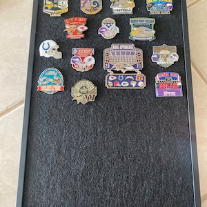 Pin Badge Display Metal-frame, Enamel Pin Display Box for Collector ...