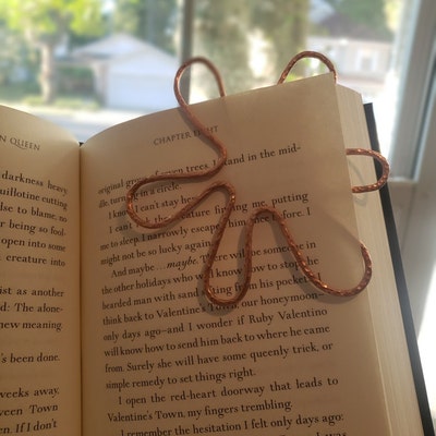 Wild Flower Daisy Bookmark Handmade Copper Wire Line Art Reading ...