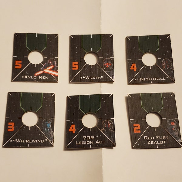 TIE Whisper Ship Tokens for X-wing Miniatures - Etsy