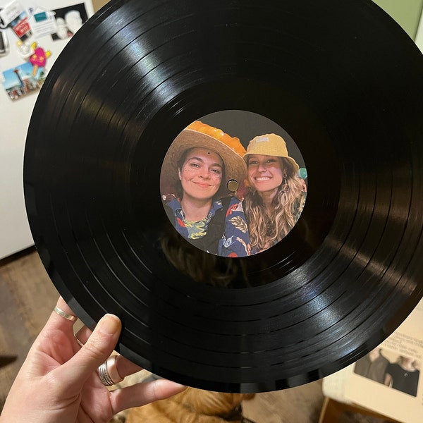 Vinyl Record Custom, 45 Minutes 12" LP Mixtape With Full Printed Record ...