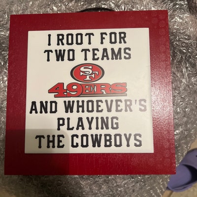 San Francisco 49er Decor SF 49er Ceramic Tile Sign Father's Day Gift - Etsy
