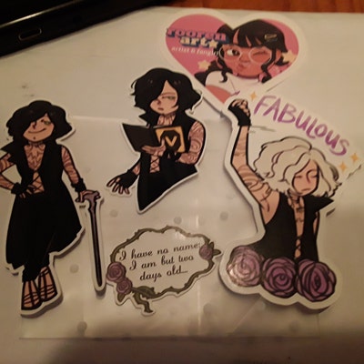 V Sticker Set - Etsy