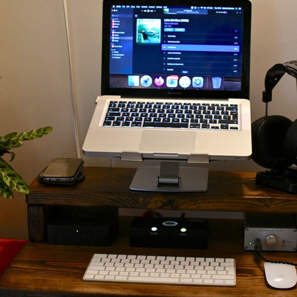 Rustic Desk for Home Office Desk Hairpin Legs Steel Legs Reclaimed Desk ...