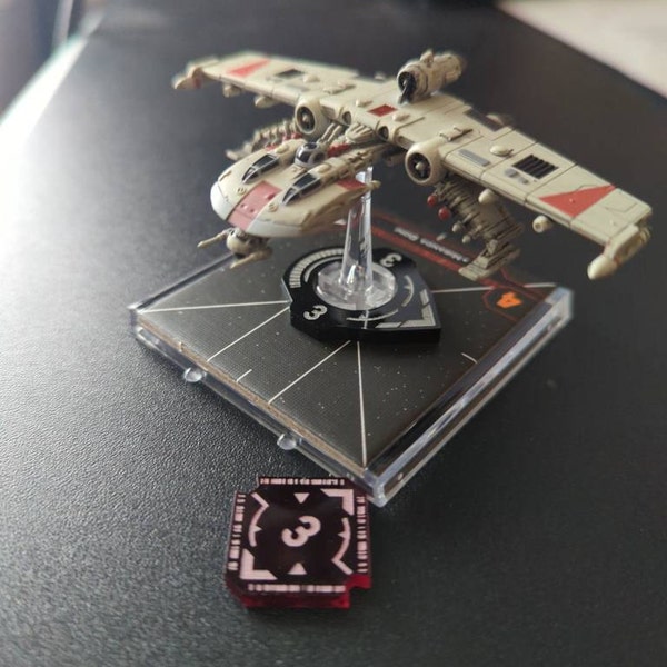 Acrylic Tokens Set - X-wing Arc Lock System - Etsy