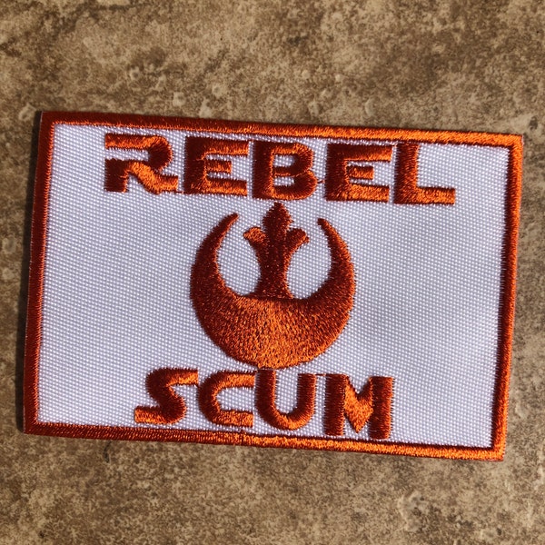 Rebel Scum Star Wars Patch: Embroidered Rebel Alliance Crest - Etsy