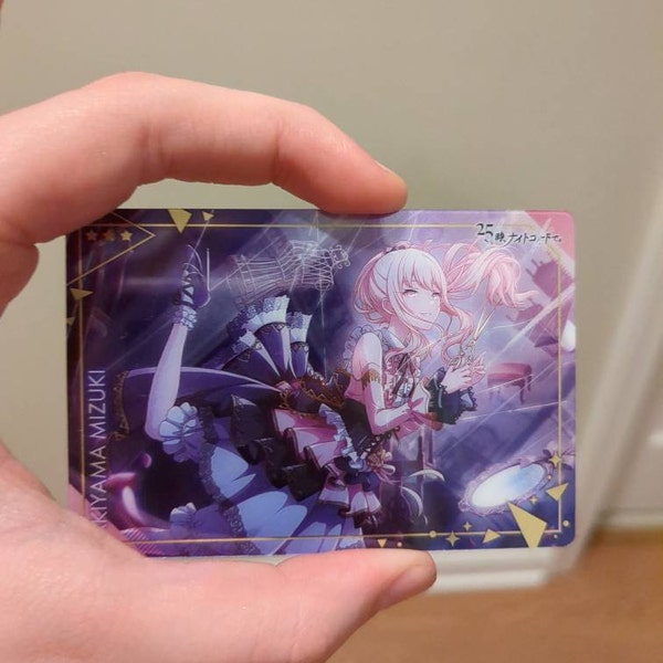 Project Sekai Official Wafer Cards Collection - Etsy