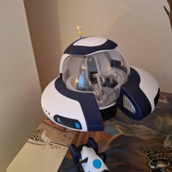 Seamoth From Subnautica - 3D Printed Model With Visible Interior and ...