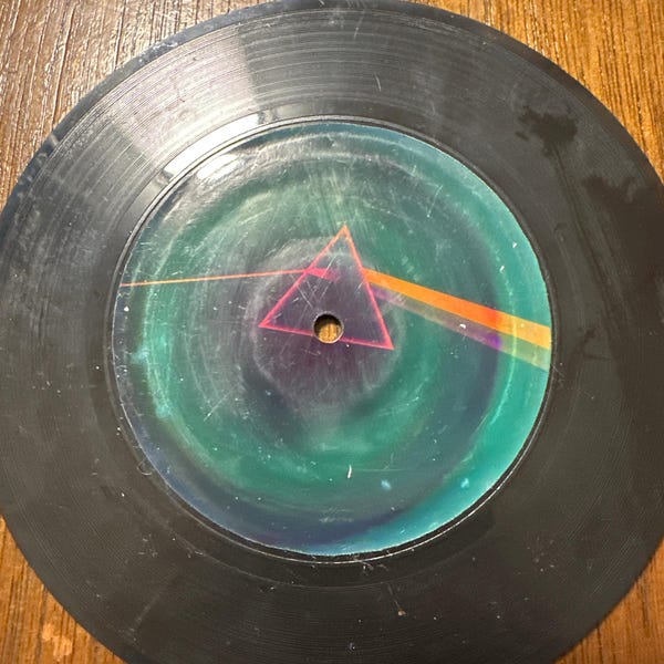 Vinyl Album Cover Coaster Custom Vintage Vinyl Record Coaster Gift for ...
