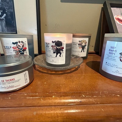 Goro Akechi Persona 5-inspired Scented Soy Candle My Scent Exceeds ...