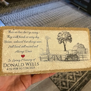 Personalized Family Name Stone. 8x4 Stone Brick. Family. Love. - Etsy