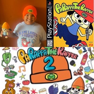 Parappa the Rapper Cosplay Beanie Video Game Inspired Knit - Etsy