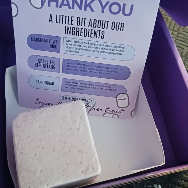 MARSHMALLOWS Made With Real Marshmallow Root. - Etsy