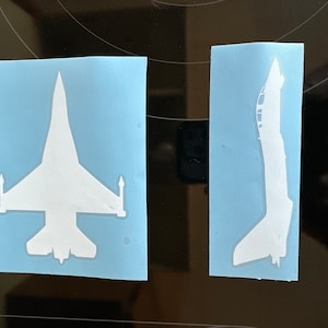 F-117 Nighthawk Fighter Pilot Military Plane Bomber Die Cut Vinyl Decal ...