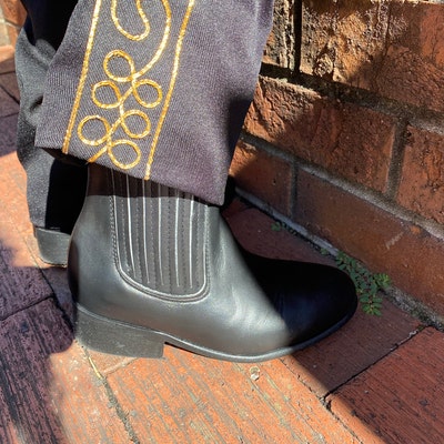 Leather Kid Boots:mariachi Charro - Etsy