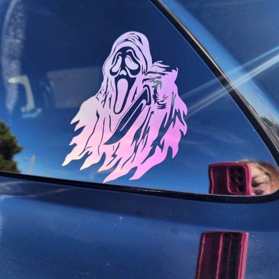 Scream Ghost Face Mini Decal - Etsy
