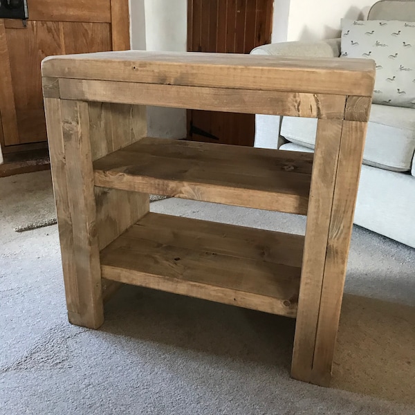 Rustic Washstand Sink Unit Hand Crafted Rustic Bathroom Vanity Unit ...