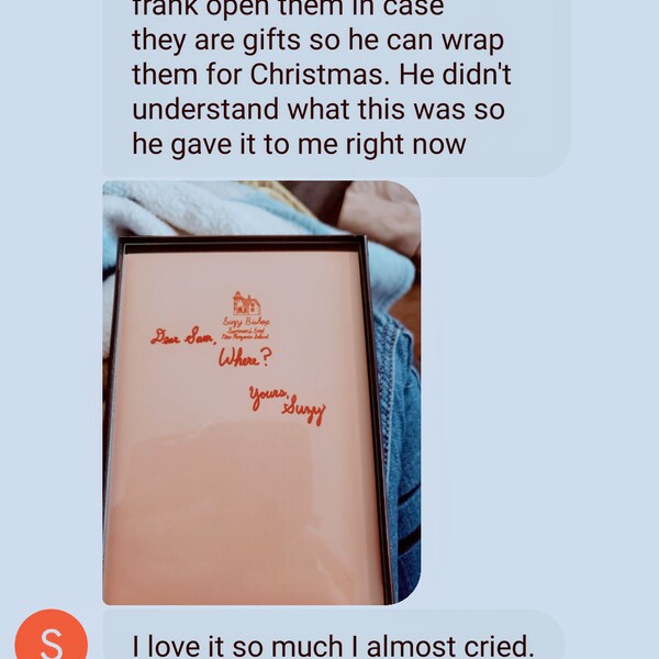 Dear Sam, Moonrise Kingdom Print, 4 X 6, Art, Wall, Movies, Gift, Wes ...