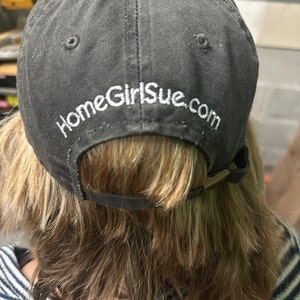 Add Name or Text to Back or Side of Baseball Cap Back of Hat Embroidery ...