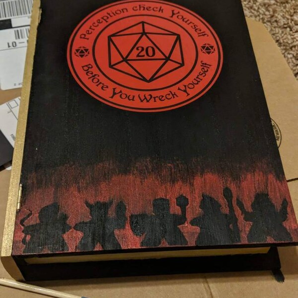 Perception Check D20 Vinyl Decal for RPG Gamers - Etsy