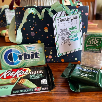 Teacher Appreciation Printable Gift Tags, Thank You Mint Tag Back to ...