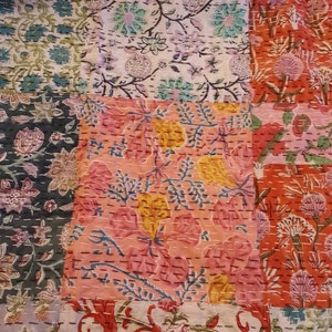 Patchwork Printed Razai Jaipuri Print Quilt Razai Blanket - Etsy Canada
