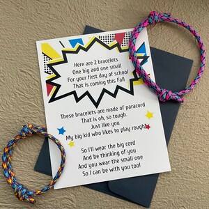 First Day of School Bracelets Family Set of 4 Bracelets 2 | Etsy