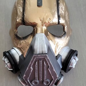 Apex Legends Caustic Mask Blackhearth Skin, Apex Mask - Etsy